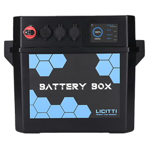 Battery Box | 12V Dc Housing | Ac 1000W Inverter - Licitti